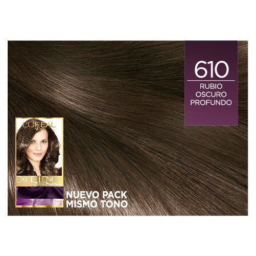 Tinte Permanente 610 Rubio Oscuro Profundo| L'Oréal Paris