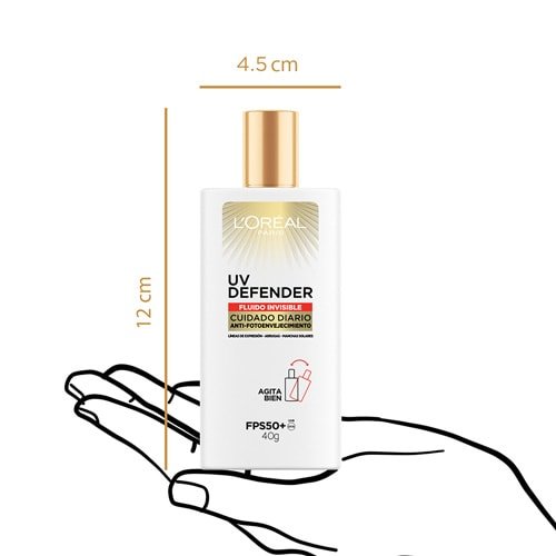 UV Defender FPS 50+: Protector Solar Diario | L'Oréal Paris